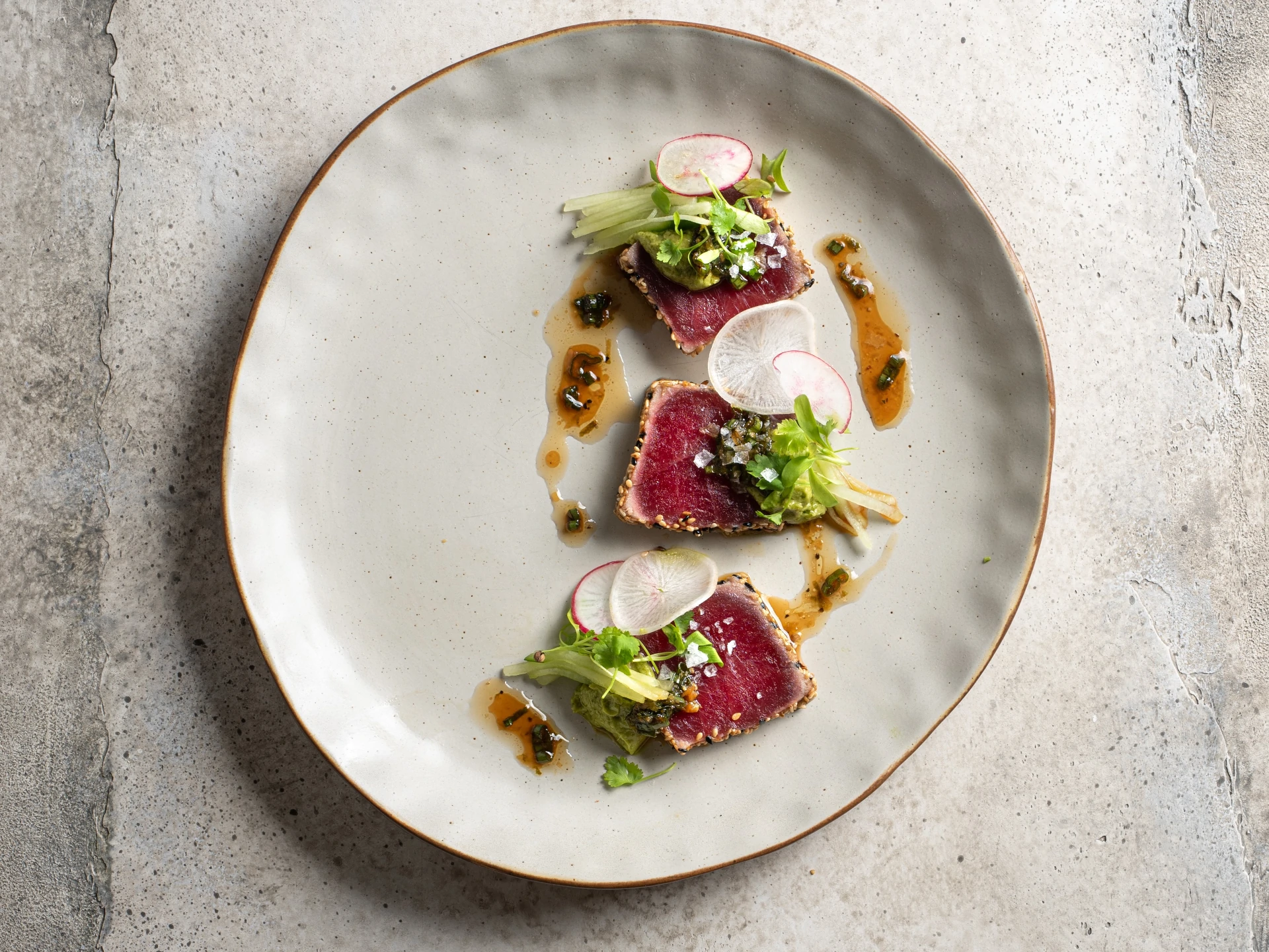 Seared Tuna Crudo - Kosher.com