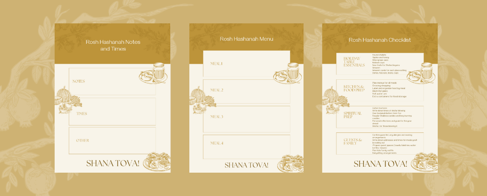 The Only Rosh Hashanah Checklist You Need - Kosher.com