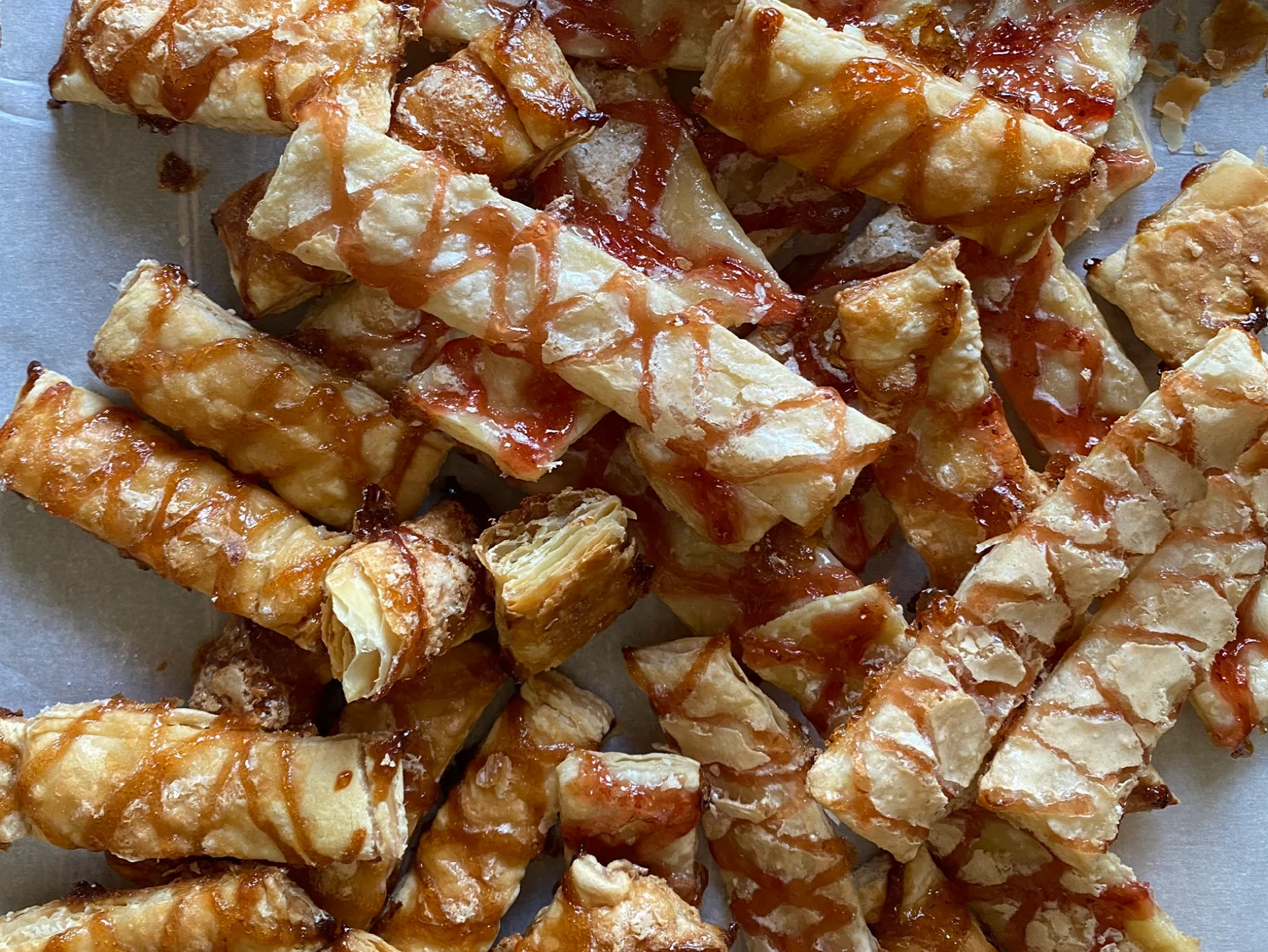 Puff Pastry Jam Strips - Kosher.com