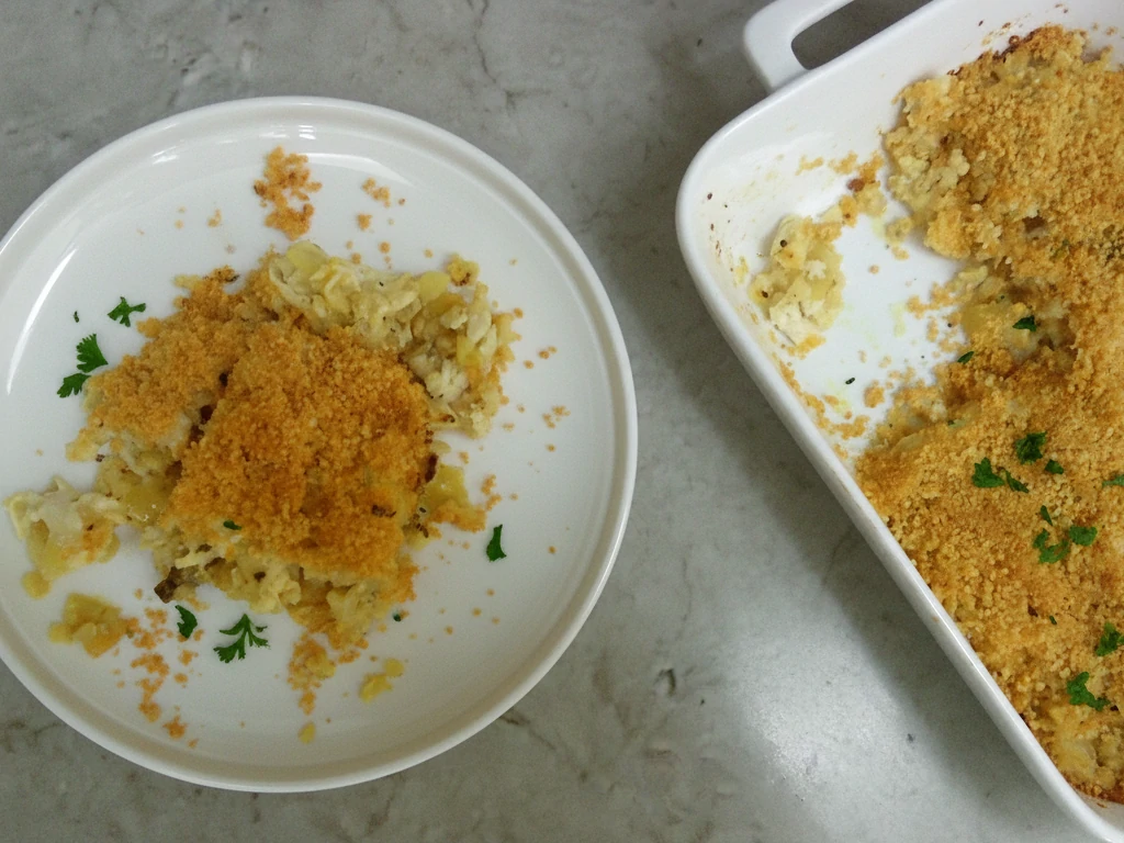 Golden Chicken and Rice Casserole with Garlic and Herbs (Gluten Free ...